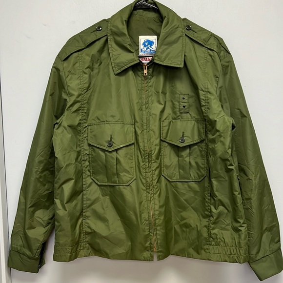 Horace Small | Jackets & Coats | Vintage Horace Small Green Nylon ...